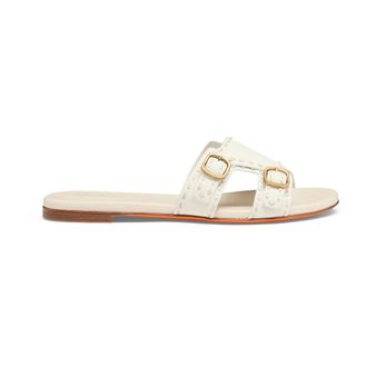 Santoni Damen, Schuhe, Wei&szlig;, 38 1/2 EUGr&ouml;&szlig;e