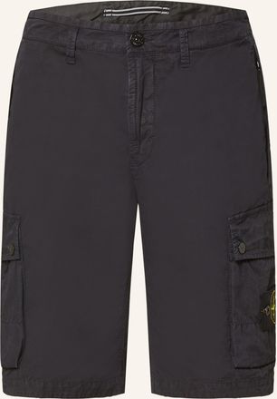 Stone Island Cargoshorts Slim Fit blau