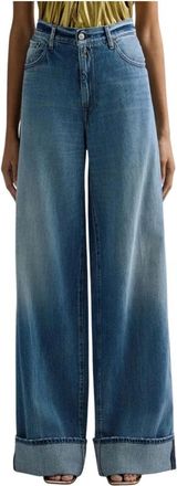 Replay Femme, Jeans, Bleu, Taille: W25 L30 Wide Jeans