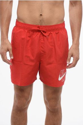 Nike Solid Color Swim Shorts with Contrasting Logo size Xxl