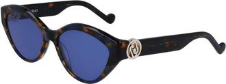 Liu Jo Femme, Accessoires, Bleu, Taille: ONE Size Lj767Sr-460 Lunettes de soleil