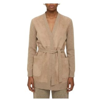 Max Mara Mxsoliveto Cardigan - - Knitwear - Damen - Beige - S