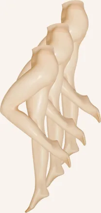 Kunert Kunert 3er-Pack Feinstrumpfhosen Mystique beige