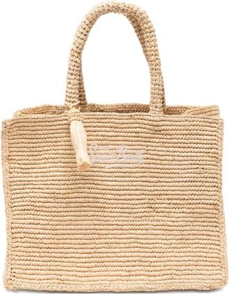 MC2 Saint Barth Femme, Sacs, Beige, Taille: ONE Size Colette Raffia Handbag