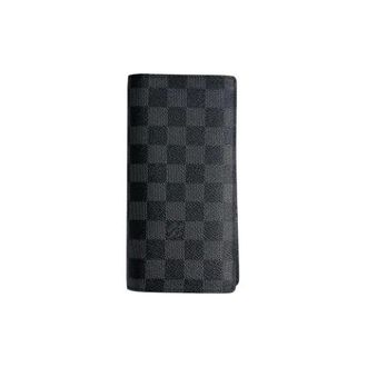 Louis Vuitton Portefeuille long (bi-pli) Pre-owned - Homme - Pre-owned - Noir - Taille: ONE Size