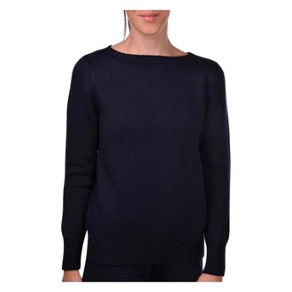 Gran Sasso Marinara Rundhals-Strickware - - Knitwear - Damen - Blau - L