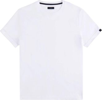 Fay Homme, Tops, Blanc, Taille: L Blue Tag T-Shirt