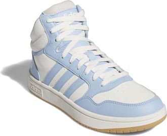 adidas Damen Hoops 3.0 Mid Classic Shoes Schuhe, Cloud White/Cloud White, 36 EU