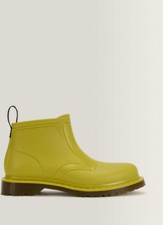 Dr. Martens 101 Rain Low Pull On Wasserabweisende Stiefel in Gr&uuml;n, Gr&ouml;&szlig;e: 36