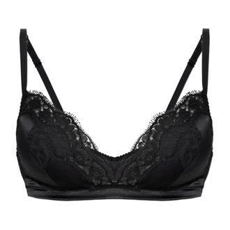 Dolce & Gabbana BH mit Spitzeneins&auml;tzen - - Underwear - Damen - Schwarzk - S