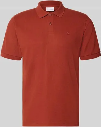 Jack & Jones Slim Fit Poloshirt mit Label-Stitching Modell AUSTIN