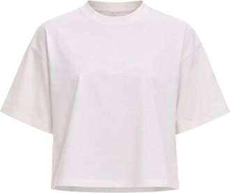 Hev&ograve; Femme, Tops, Blanc, Taille: 38 FR Morigino T-shirt