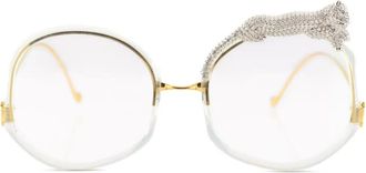 Anna-Karin Karlsson lunettes de vue Rosetlereve &agrave; monture papillon - Or