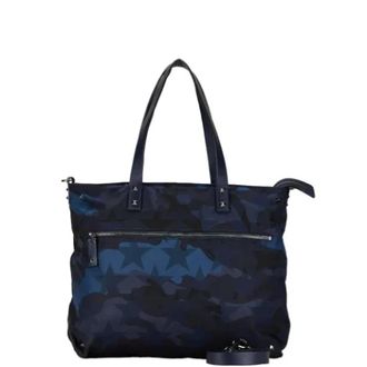 Valentino Pre-owned Nylon totes - - Pre-owned - Damen - Blau - ONE SIZE