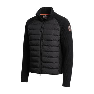 Parajumpers Olmo Hybrid Knit Jacke - - Jackets - Herren - Schwarzk - XL