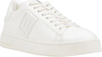 A|X Armani Exchange Minimalist Logo Sneakers - White