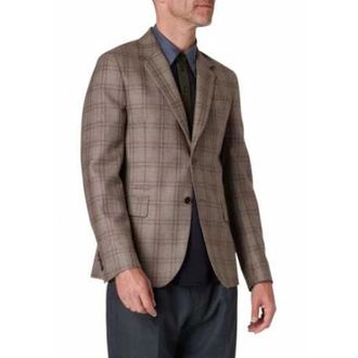 Paul Smith Homme, Vestes, Beige, Taille: L Veste à carreaux Windowpane
