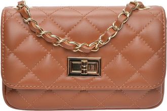 Luisa Vannini Braun Rindsledertasche