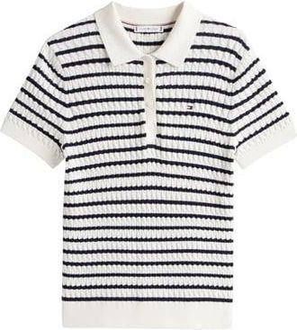 Tommy Hilfiger Polo torsadé en coton