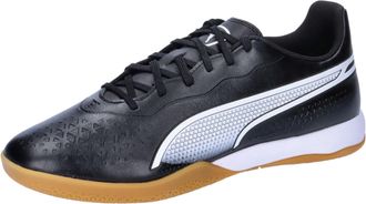 Puma Puma Unisex Adults King Match It Soccer Shoes, Puma Black-Puma White, 44.5 EU
