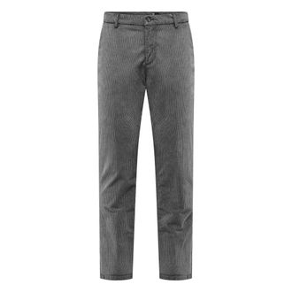 Bomboogie Homme, Pantalons, Noir, Taille: W36 Pantalon chino slim en velours extensible