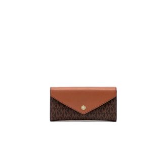 Michael Kors Jet Set Travel Large East-West Continental - - Accessories - Damen - Braun - ONE SIZE