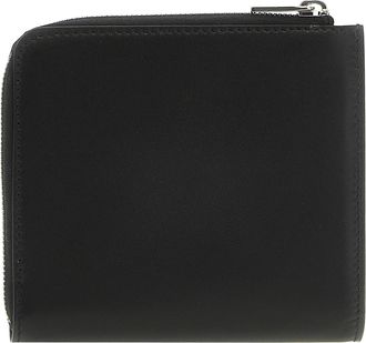 Jil Sander Calfskin Leather Wallet - Black