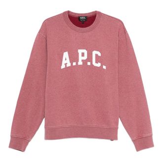 A.P.C. A.p.c., Herren, Sweatshirts & Hoodies, Rot, LGr&ouml;&szlig;e