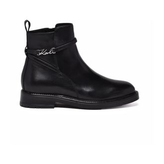Karl Lagerfeld Femme, Chaussures, Noir, Taille: 38 EU Stivaletto