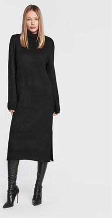 Only Strickkleid Brandie 15214595 Schwarz Regular Fit