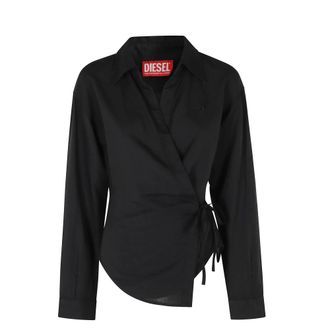 Diesel Damen, Blusen & Hemden, Schwarzk, XSGr&ouml;&szlig;e