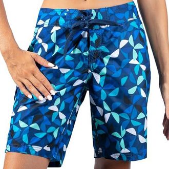 Kanu Surf Womens Oceanside UPF 50+ Active Swim Board Short (Reg & Plus Sizes)