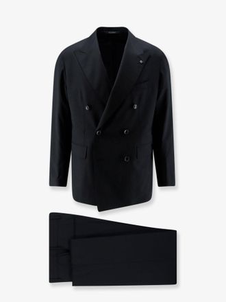 Tagliatore Double-breasted virgin wool suit - TAGLIATORE - gender_Man
