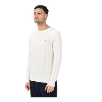 Tommy Hilfiger Homme, Pulls, Beige, Taille: 2XL Maille ras du cou