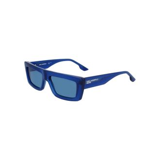 Karl Lagerfeld unisex, Accessoires, Bleu, Taille: ONE Size Injected Frame Lunettes de soleil