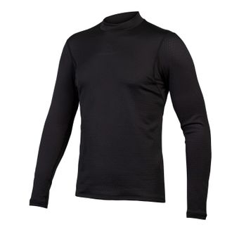 Endura Transloft Long Sleeve Mens Cycling Base Layer - Black 2XL