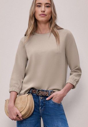 Street One 3/4-Arm-Shirt im Silk Look