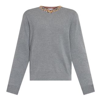 Burberry Burberry Pullover - - Knitwear - Herren - Grau - XL