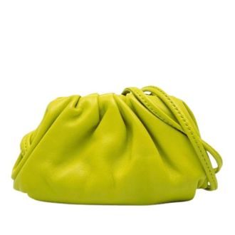 Bottega Veneta Pre-owned Leder Pochette - - Pre-owned - Damen - Gr&uuml;n - ONE SIZE