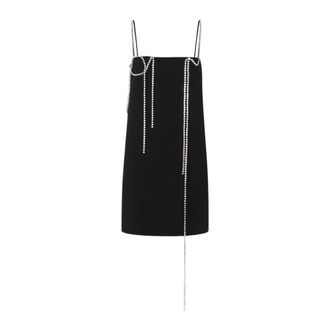 Moschino Damen, Kleider, Schwarzk, SGr&ouml;&szlig;e