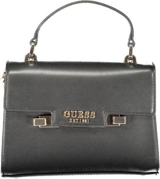 Guess Schwarze Polyethylen-Handtasche