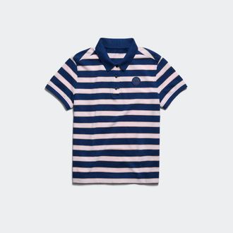 Canada Goose Almira Poloshirt mit Streifen (Weiblich, Pink Colbourne Stripe, XS)
