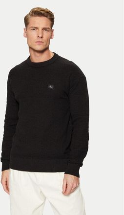 Calvin Klein Jeans Pullover J30J326746 Schwarz Relaxed Fit