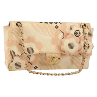 Chanel Pre-owned Satin Schultertasche - - Pre-owned - Damen - Mehrfarbig - ONE SIZE
