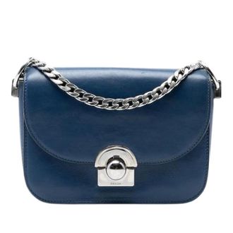 Prada Pre-owned The Arcade Crossbody Bag - Femme - Pre-owned - Bleu - Taille: ONE Size