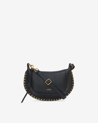 Isabel Marant Sac Oskan Moon En Cuir Grain&eacute; - Femme - Noir - Taille - Isabel Marant - Collection &Eacute;t&eacute; Femme - Nouvelle Collection Capsule La Riviera