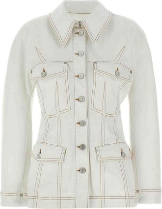 Givenchy Jeansjacke - Wei&szlig;