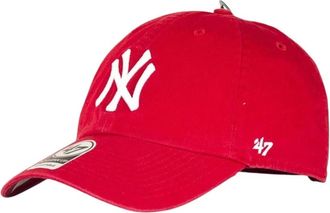47 Brand Homme, Accessoires, Rouge, Taille: ONE Size Clean Up Neyyan Curved Visor Cap