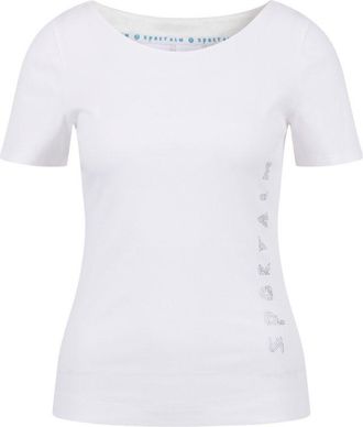 Sportalm Rundhalsshirt mit Glitzernieten