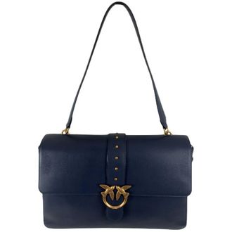 Pinko Pinko, Femme, Sacs, Bleu, Taille: ONE Size Love One Extra Slouchy